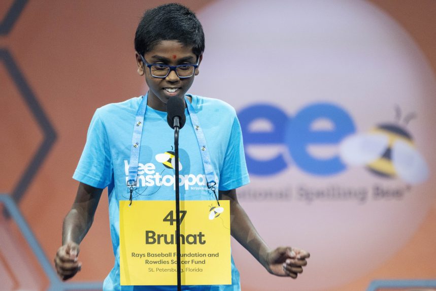 Bruhat Soma carries a winning streak into the Scripps National Spelling ...