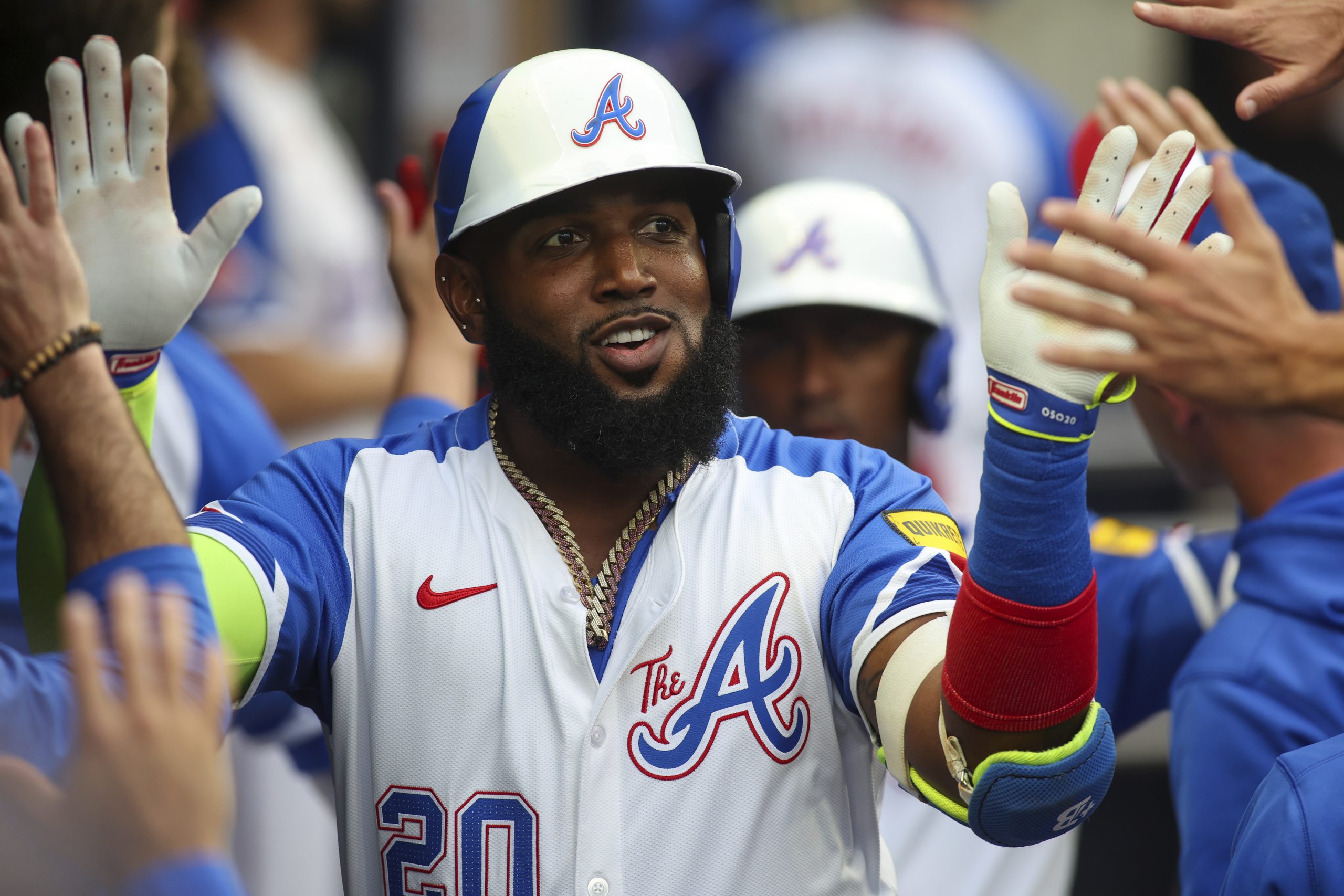 Rookie Schwellenbach shines as Braves ride homers from Ozuna, Albies to ...