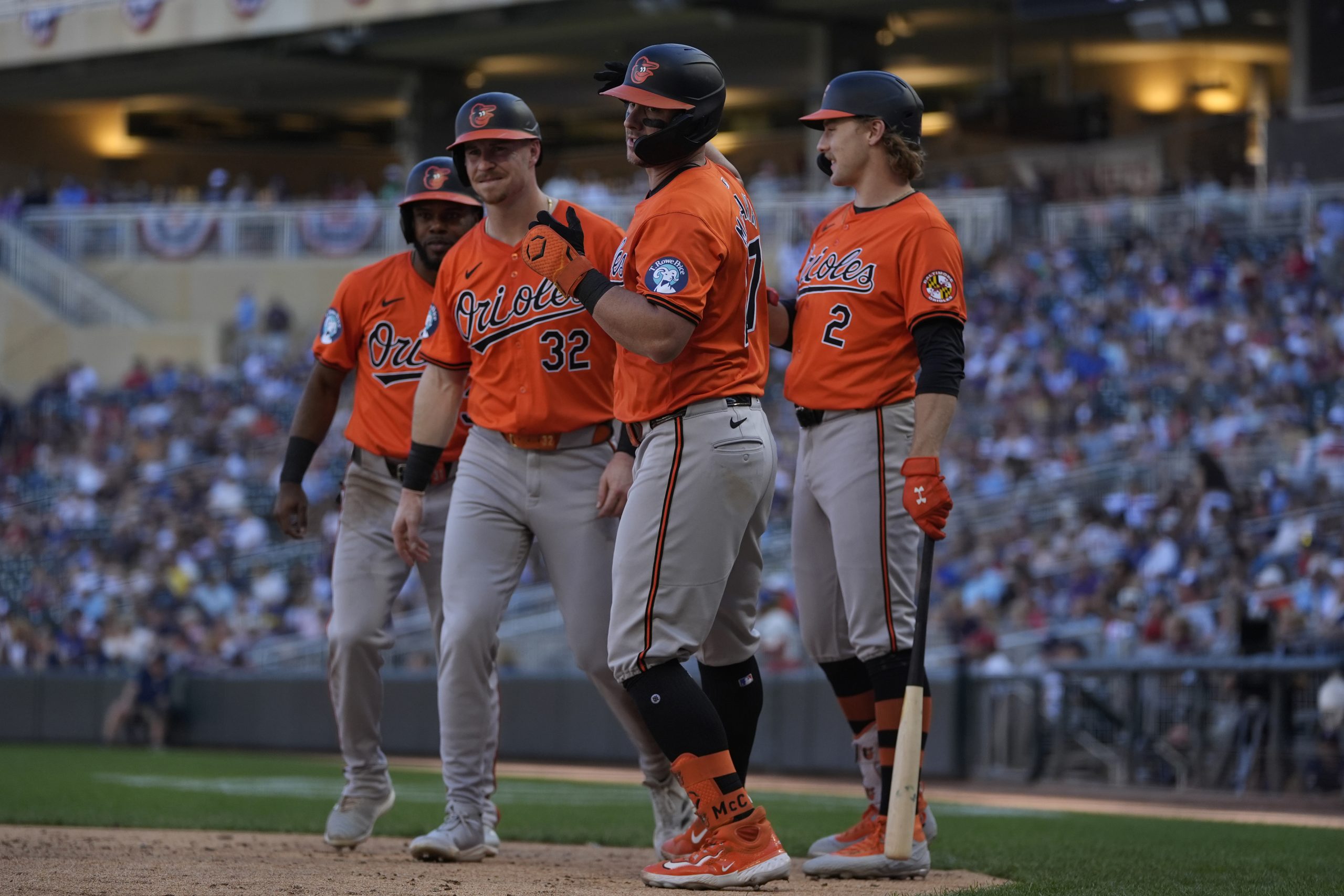 Orioles power into playoffs on HRs by McCann, Kjerstad for 6-2 win to ...