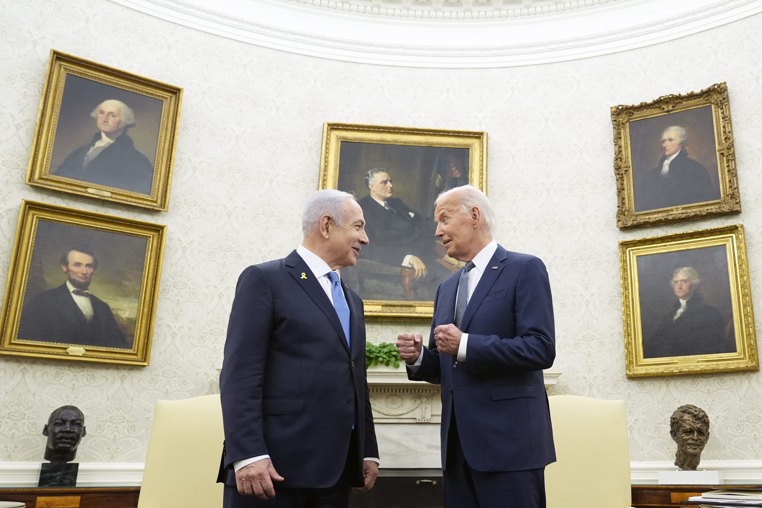 Biden is 'deeply concerned' about the release of secret documents on Israel's possible attack ...