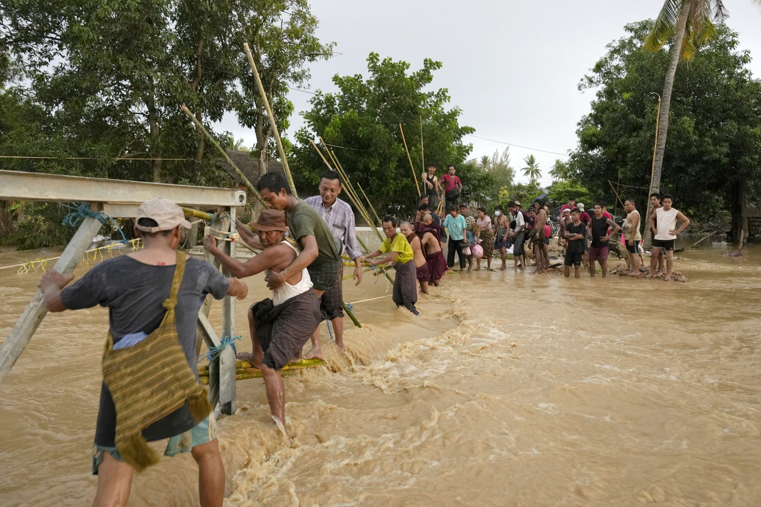 Myanmar's economy set to contract as floods and fighting take heavy ...