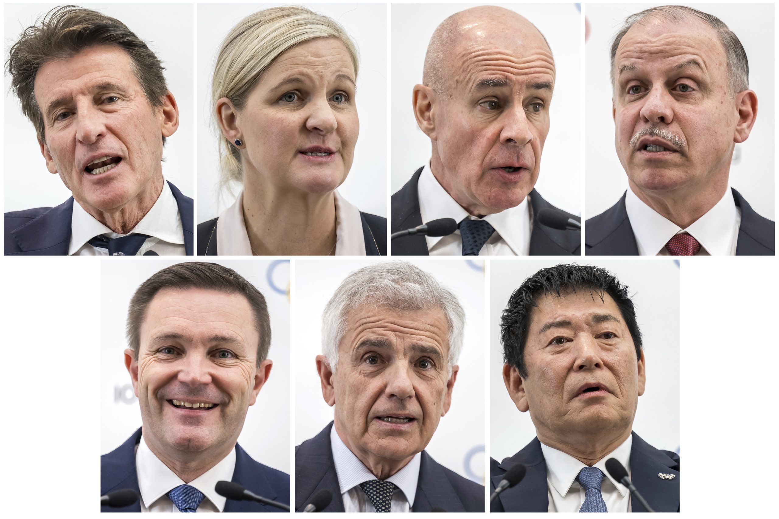 A look at the seven candidates in the International Olympic Committee ...