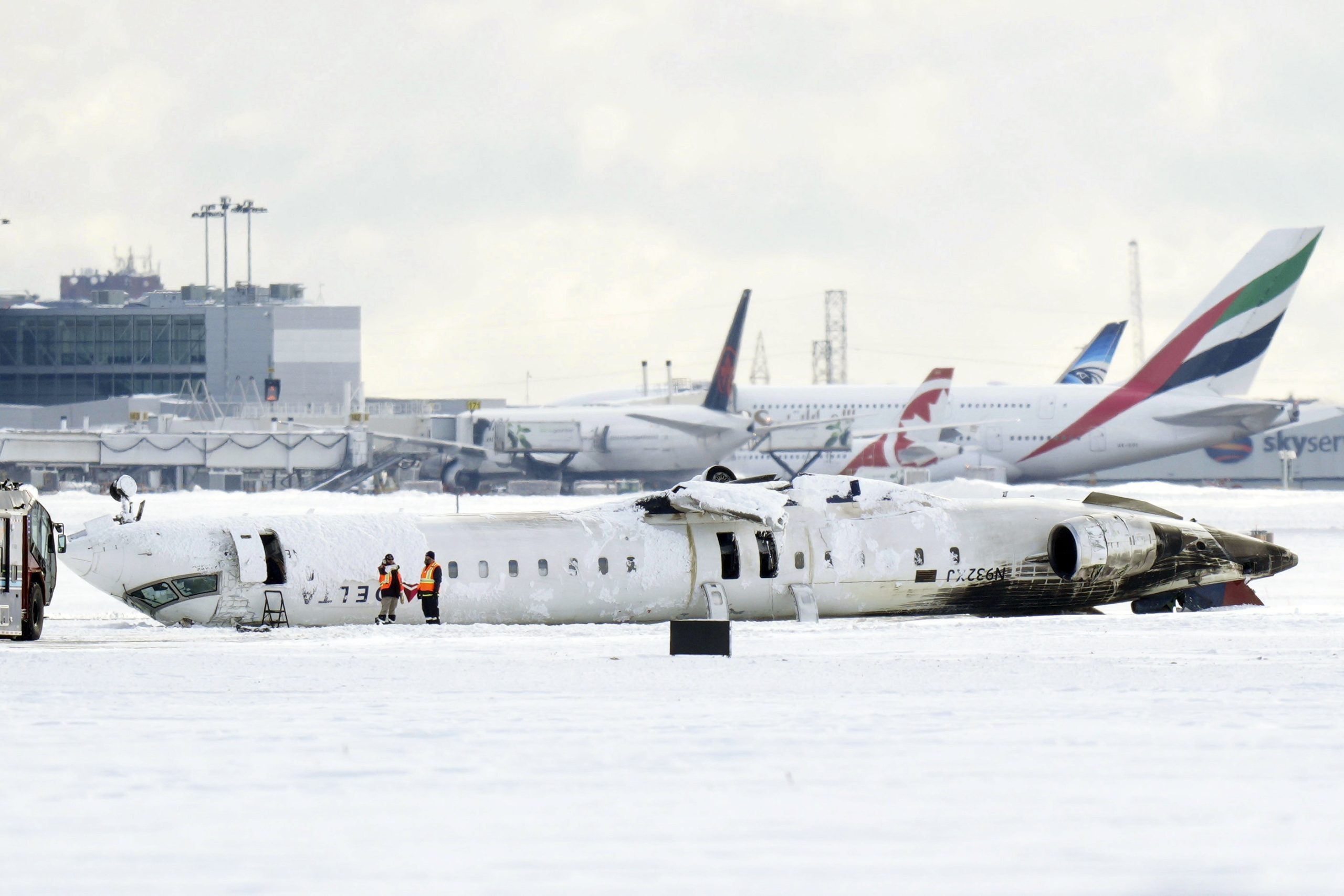 Delta plane that flipped over in Toronto last month showed high rate of ...