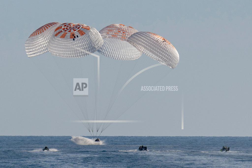 NASA astronauts Butch Wilmore and Suni Williams return to Earth after 9 ...