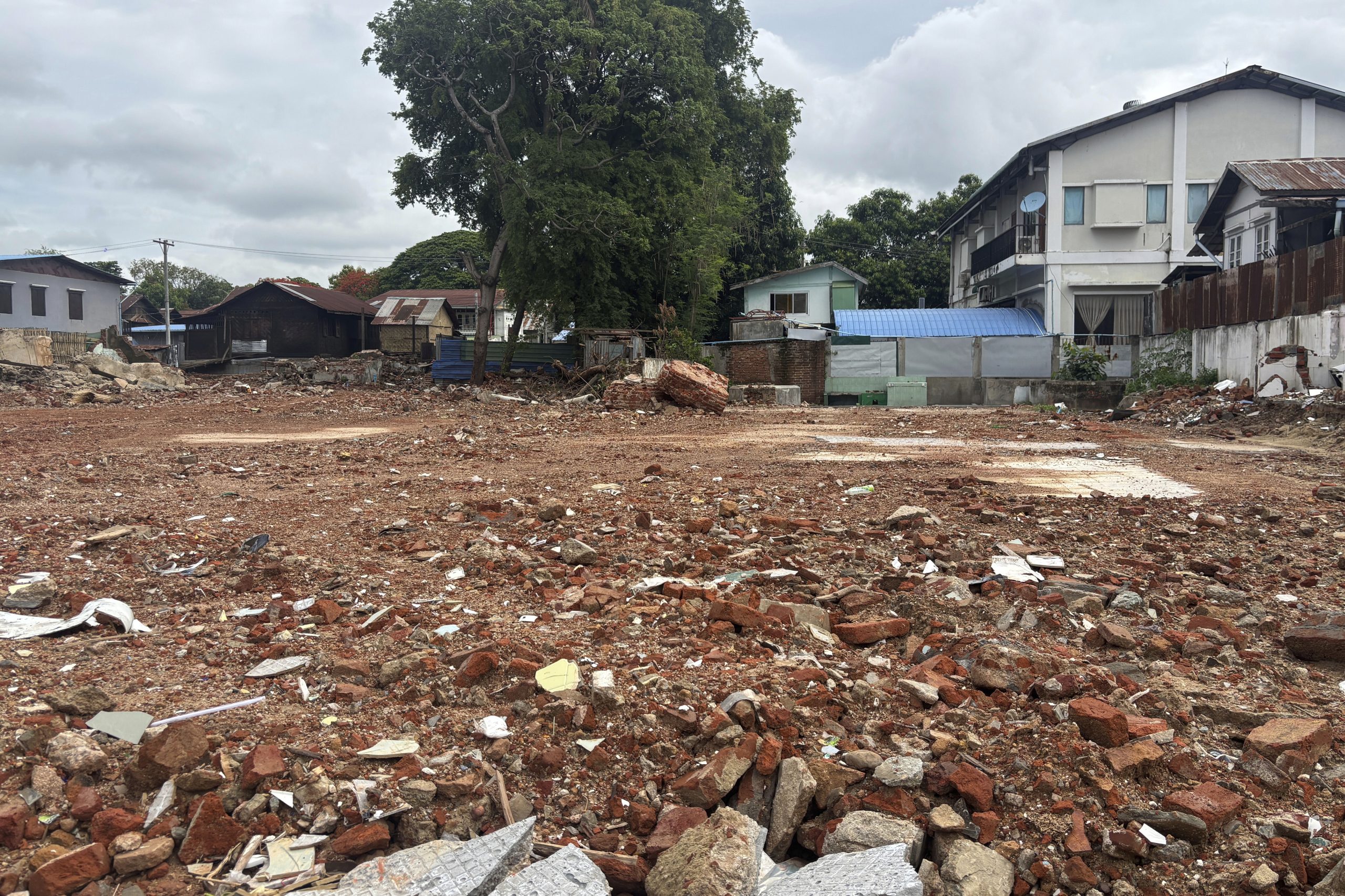 Many survivors of Myanmar's devastating quake in March still live in ...