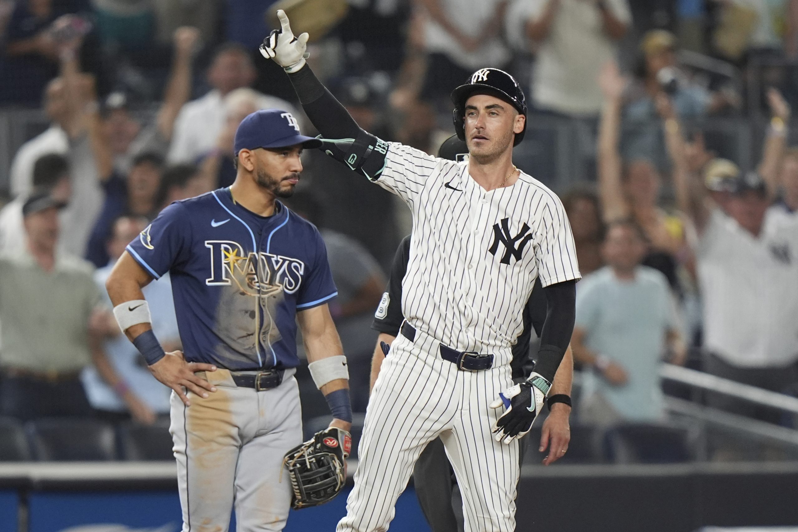 A winner either way: José Caballero traded from Rays to Yankees while ...