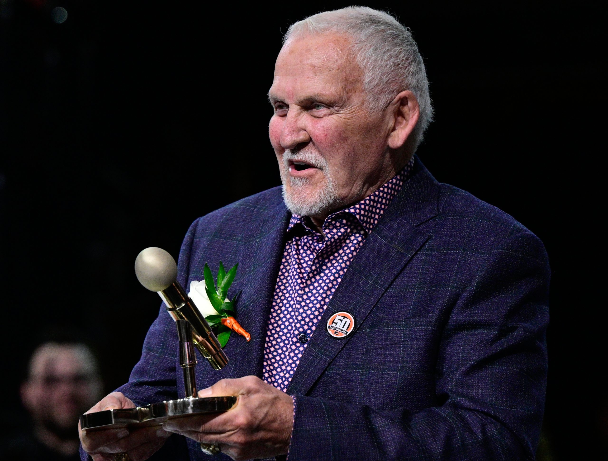 Hall of Famer Bernie Parent, who led the Philadelphia Flyers to two ...