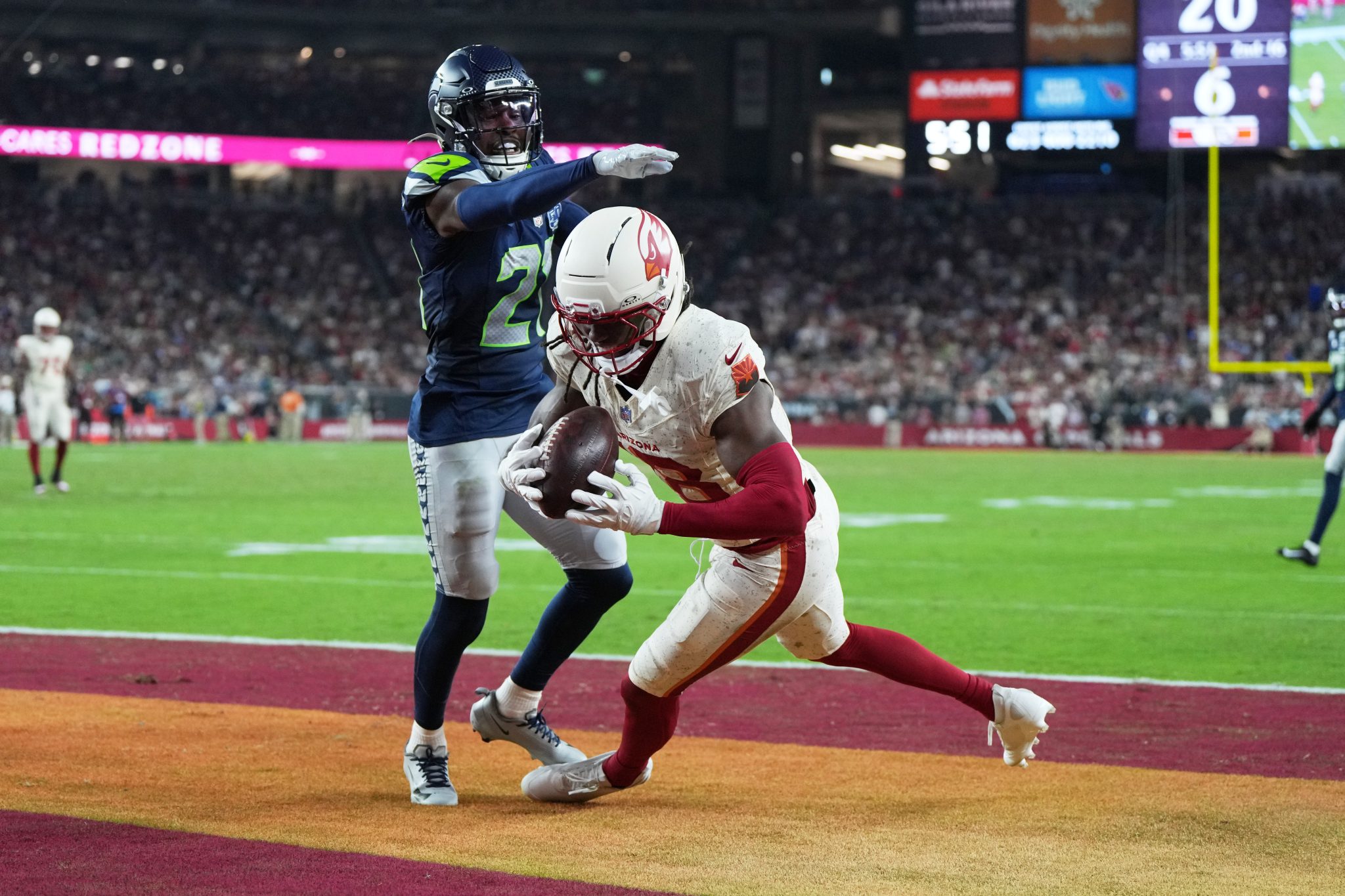 Cardinals' Marvin Harrison Jr. shows mercurial side with TD, bobbled ...