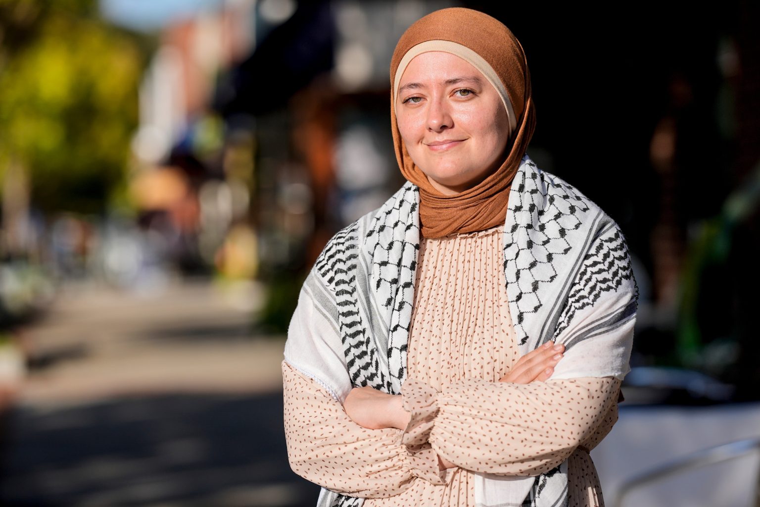Ruwa Romman, with a history of Palestinian advocacy, enters the Georgia ...
