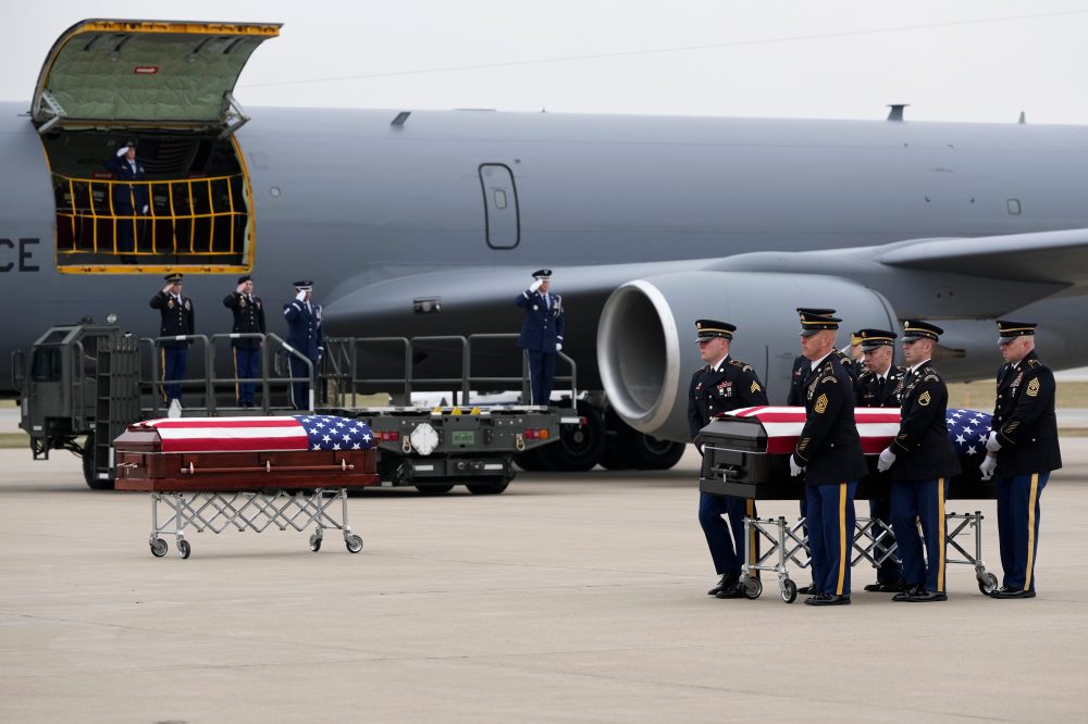 Two Iowa National Guard members killed in Syria return home on ...