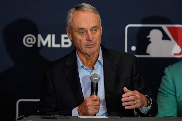 MLB Commissioner Rob Manfred worries cap proposal could lead to repeat ...